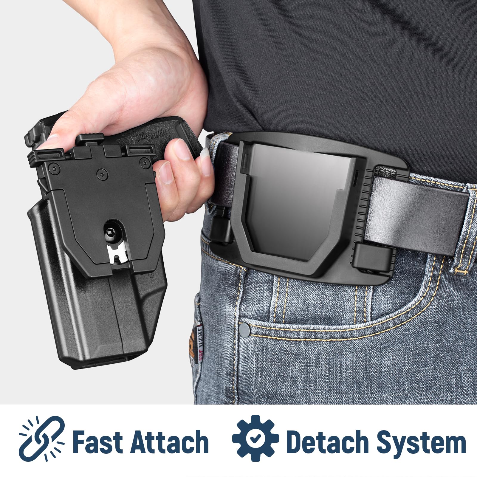 Funda de liberación rápida Gunflower P365, funda OWB para Sig Sauer ...